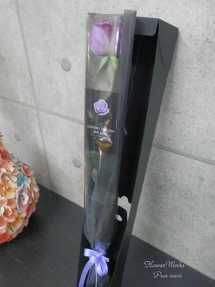 FlowerWorks Pua nani | SUNTORY blue rose 【APPLAUSE】