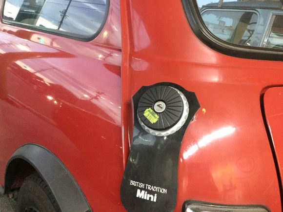 英国 レア ガスキャップ | WASO 黒樹脂ガスキャップ