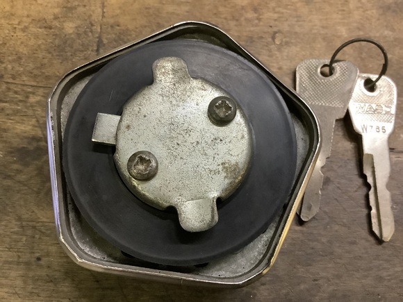 英国 レア ガスキャップ | WASO PENTAGON ガスキャップ・5